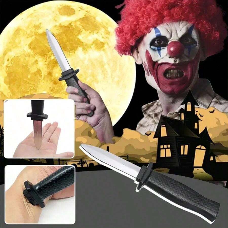 Toy Props, Expandable Plastic Joke Magic Knife, Holiday Gag Trick Prop ...