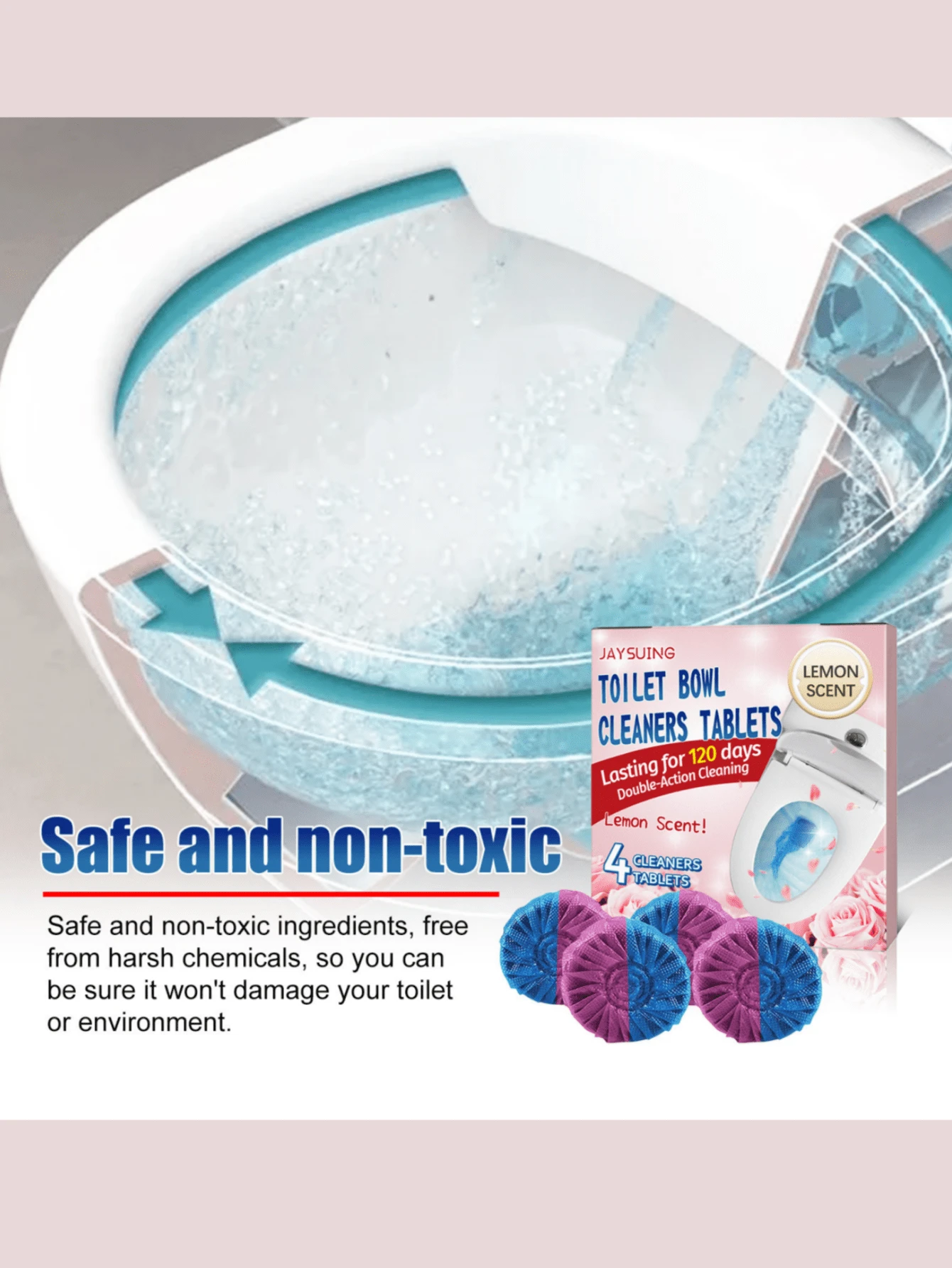 Toilet Cleaning Block Toilet Cleaning Block Deodorizing Descaling Urine ...