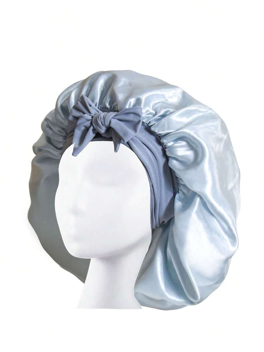 1PC Silk Bonnet For Sleeping Women Satin Bonnet Hair Bonnet Night Sleep ...