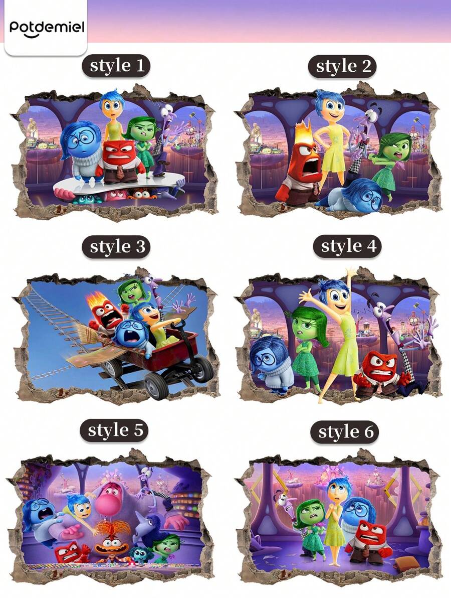 POTDEMIEL Inside Out 2 Poster - Inside Out Classroom Decorations ...