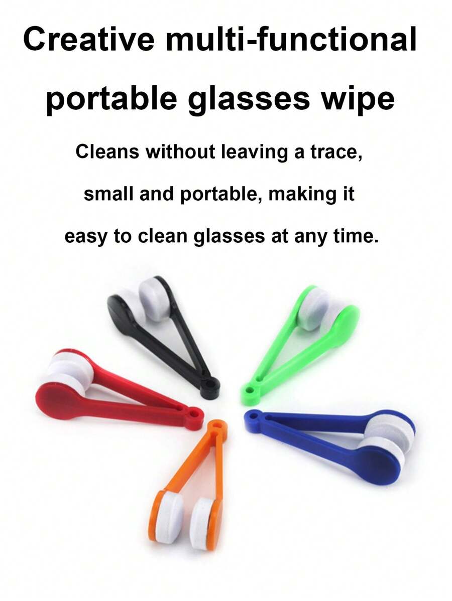 Creative Multipurpose Portable Microfiber Cloth Glasses Cleaner, Non ...