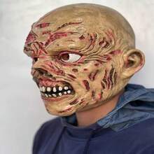 Horror Mask Mutation Zombie Exorcist Mask Easter Halloween Haunted ...