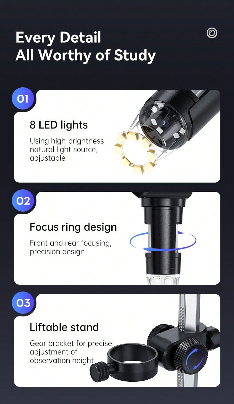 inskam 4.3 Inch IPS High-Definition LCD Display Digital Professional ...