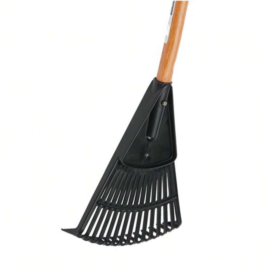 8-Inch Wood & Poly Shrub Leaf Rake | SHEIN USA