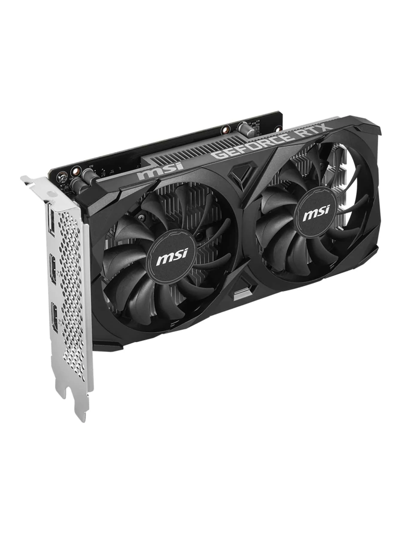 MSI GeForce RTX 3050 VENTUS 2X 6G OC Gaming Grafikkarte 6GB GDDR6 96 ...