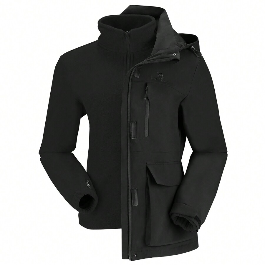 CAMEL CROWN Women's Lightweight Waterproof Rain Jacket Zip Up Wind ...