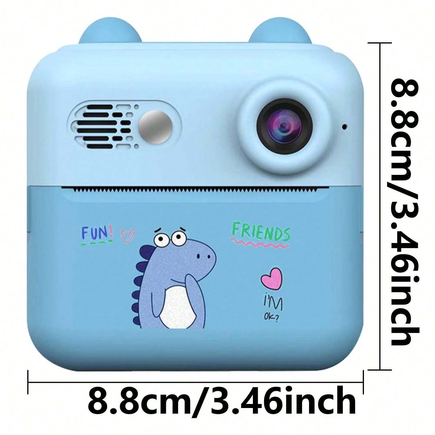 Kids Camera Instant Print, Instant Kids Camera Ink Free Print Digital ...