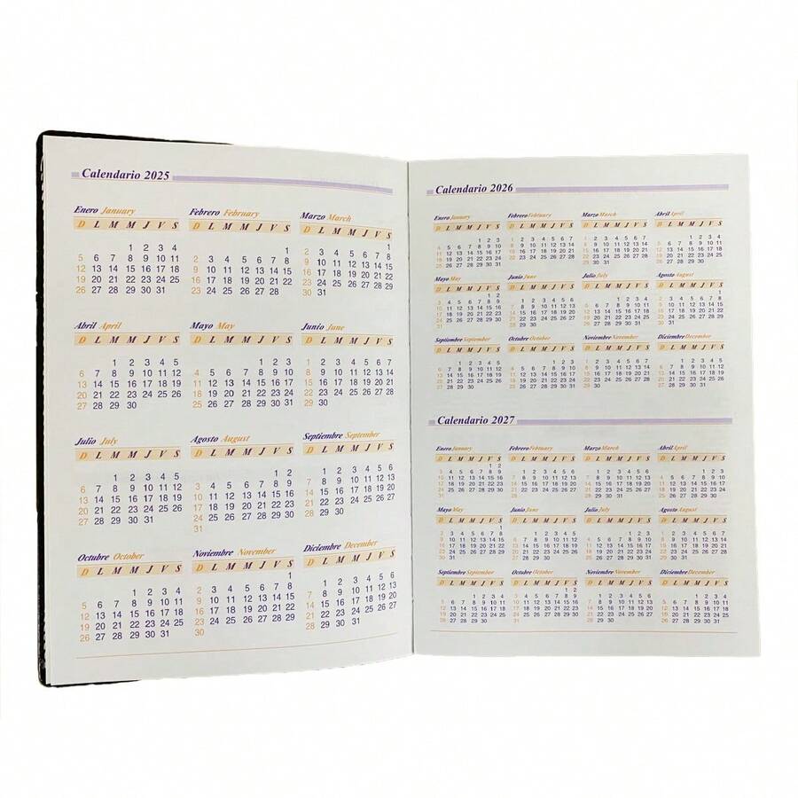 2025 Planner Agenda, Planning Notebook With 2025 Cover, Agenda With ...