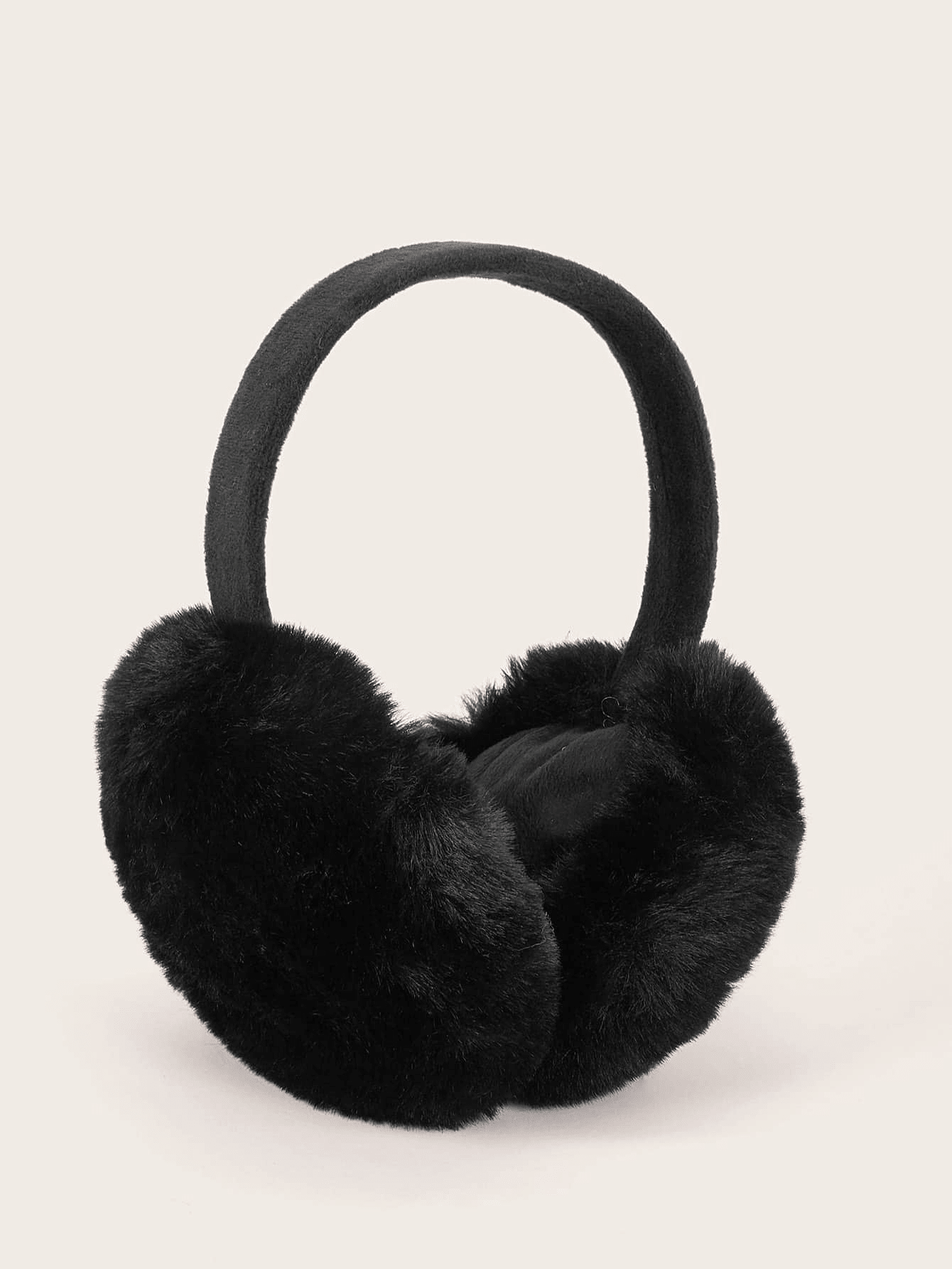 1pc Foldable Faux Fur Women Ear Warmers, Cute Student Ear Muffs Earmuff ...