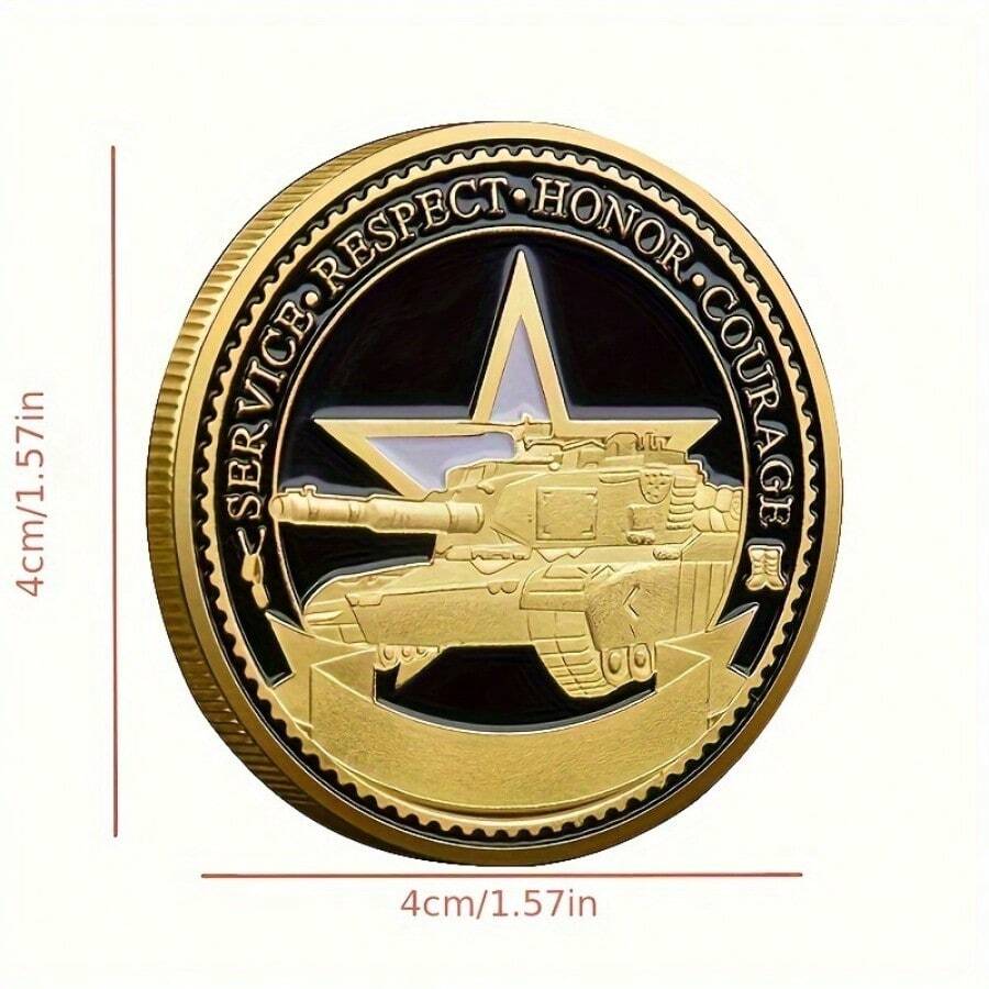 United States Military Commemorative Coin Soldier Commemorative Coin ...
