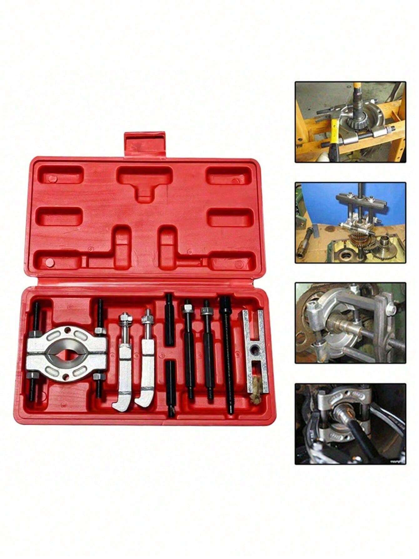 9-Piece Set Of Double Disc Bearing Puller Tools - Separator Gearbox ...