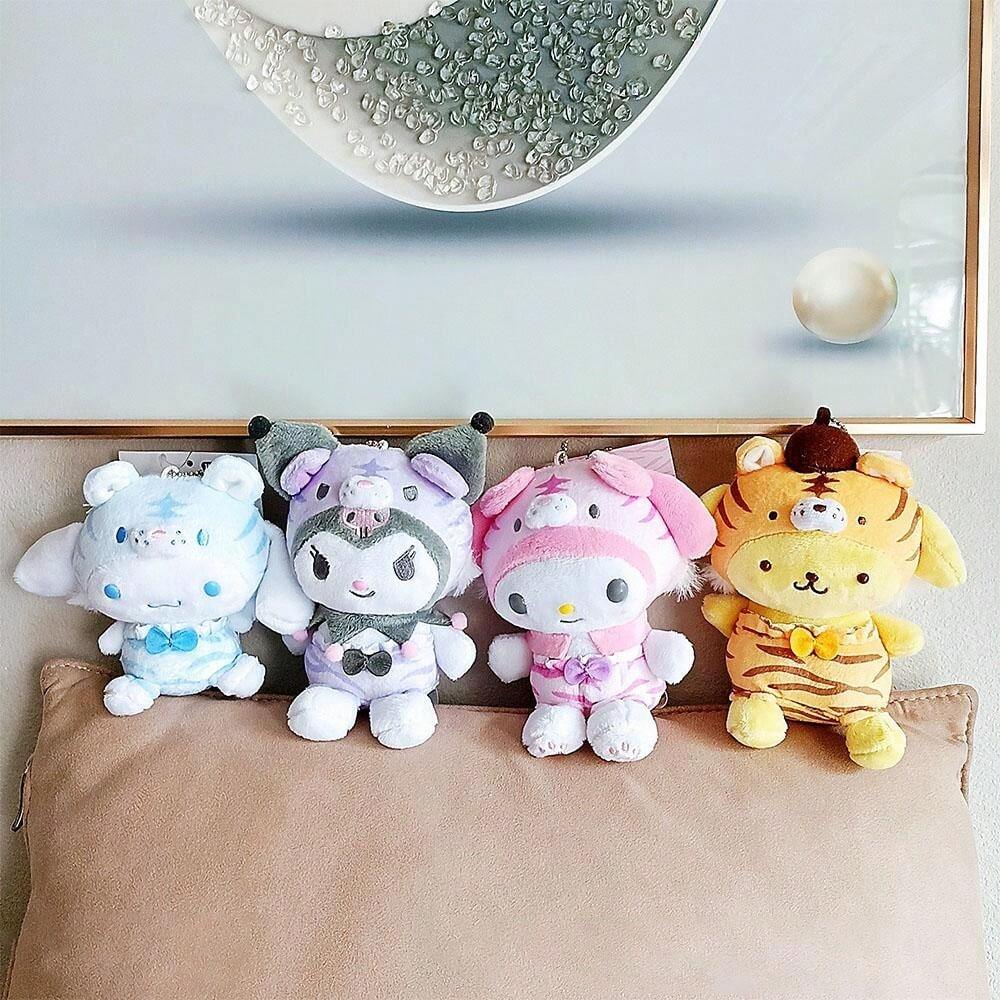 Sanrio Keychains - My Melody Cute Bow Tiger Keychain, Kuromi Anime ...