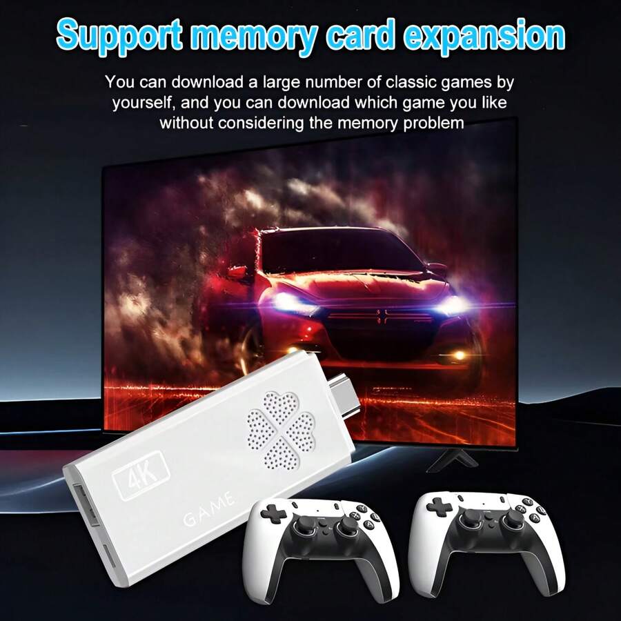 Retro Video GameStick PRO 4K 2024 64GB 30,000 Classic Retro Games 2 ...