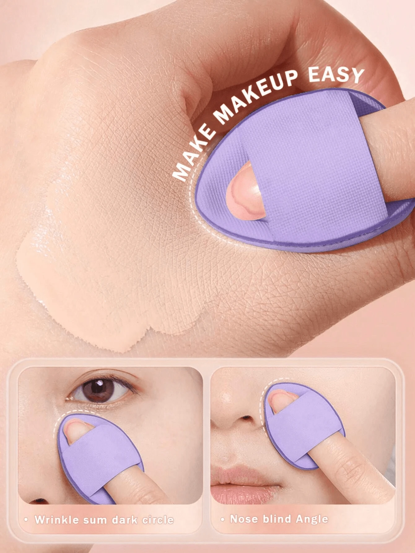 14-In-1 Makeup Sponges & Brushes Set, Soft & Fluffy Makeup Applicators ...