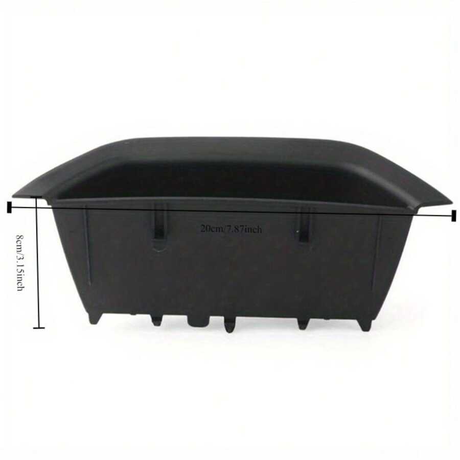 X3 X4 F25 F26 Matte Black Driver Storage Box For BMW X3 X4 F25 F26 2010 ...