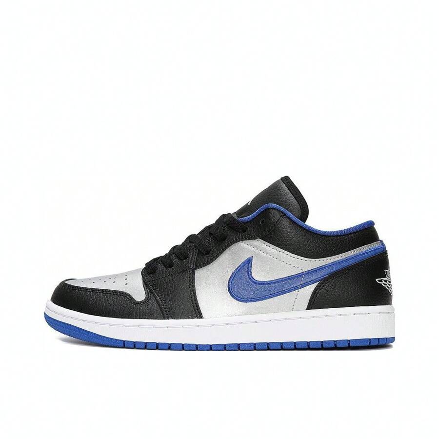 Nike 2024 Men Air Jordan 1 Low 'Metallic Game Royal' Low-Top Cushioned ...