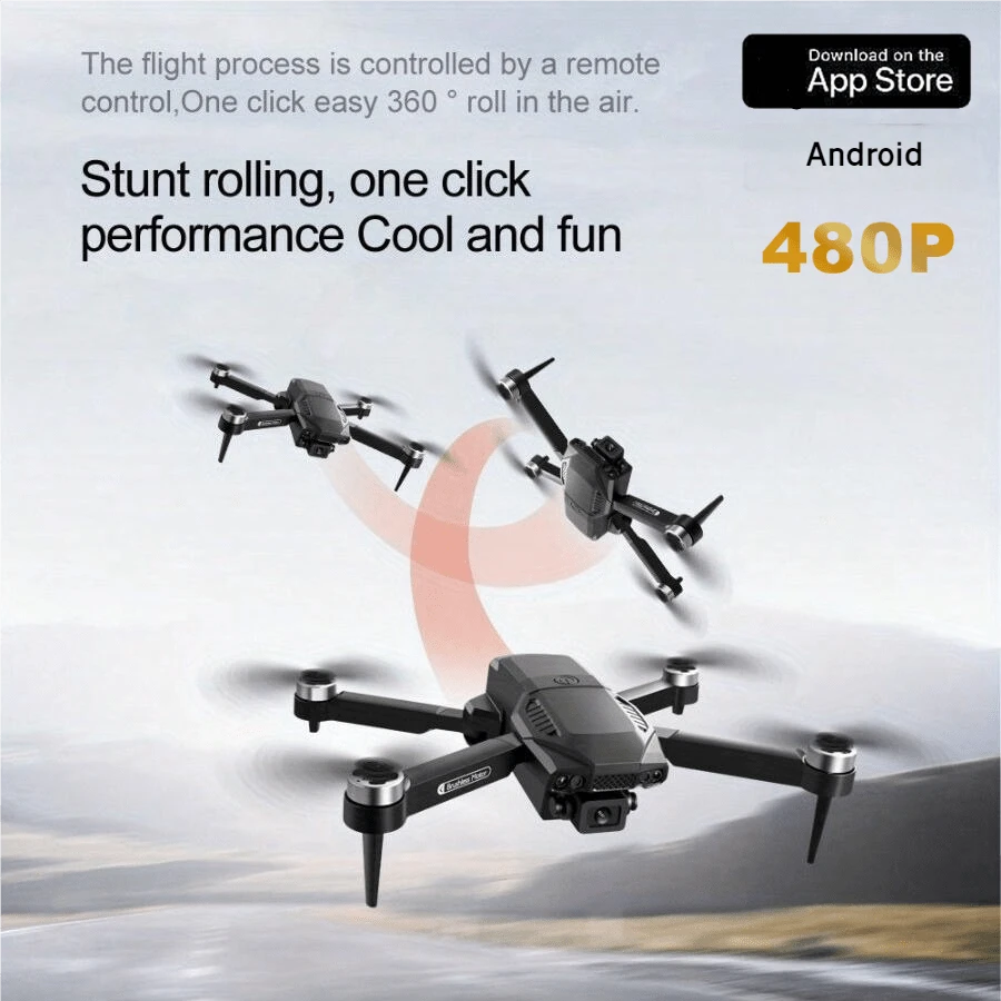 Nuevo dron plegable F198 con batería de larga duración, equipado con ...