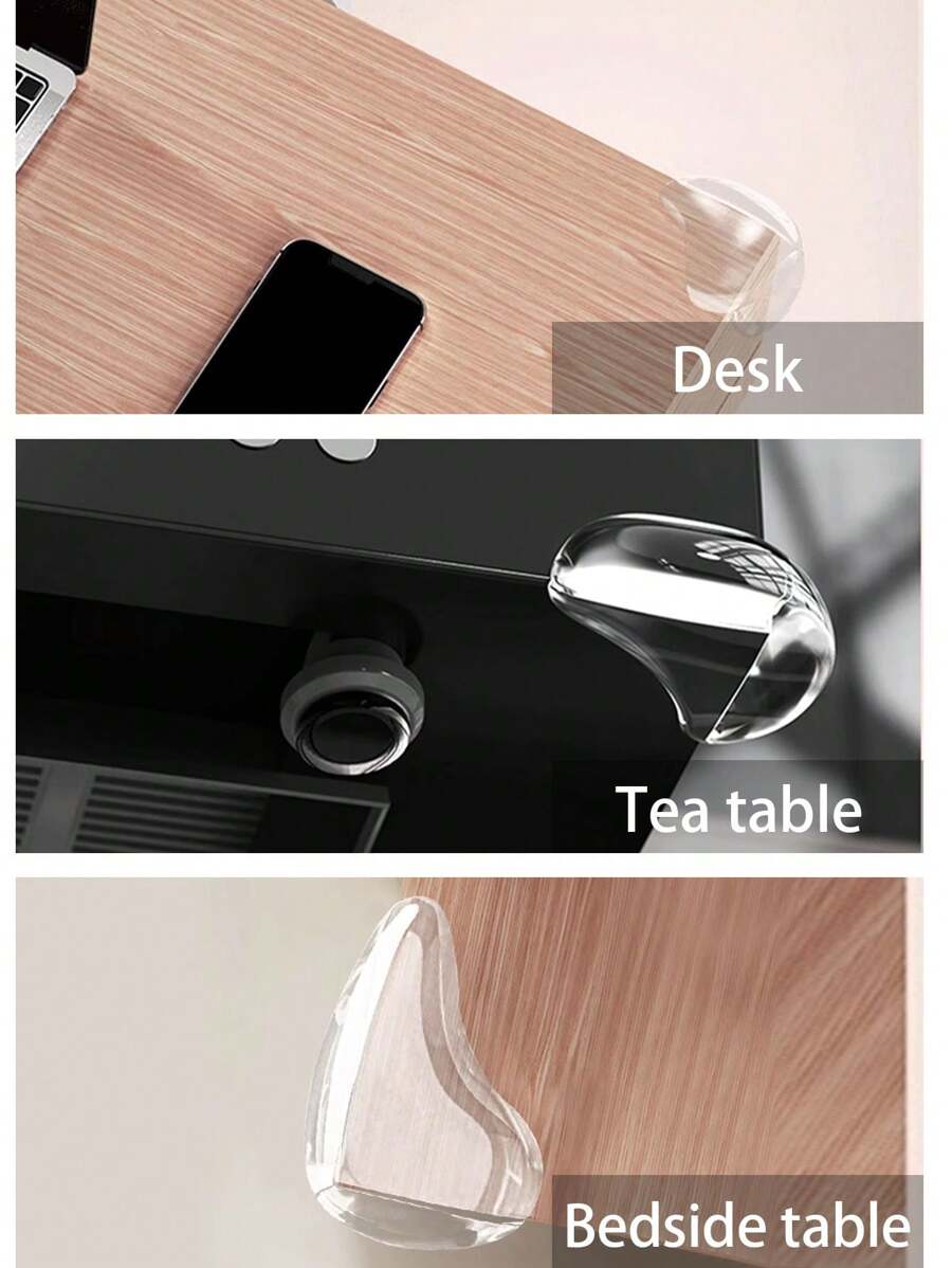 Child Safety Bumper Corners, Acrylic Table Edge Guards, Soft Corners To ...