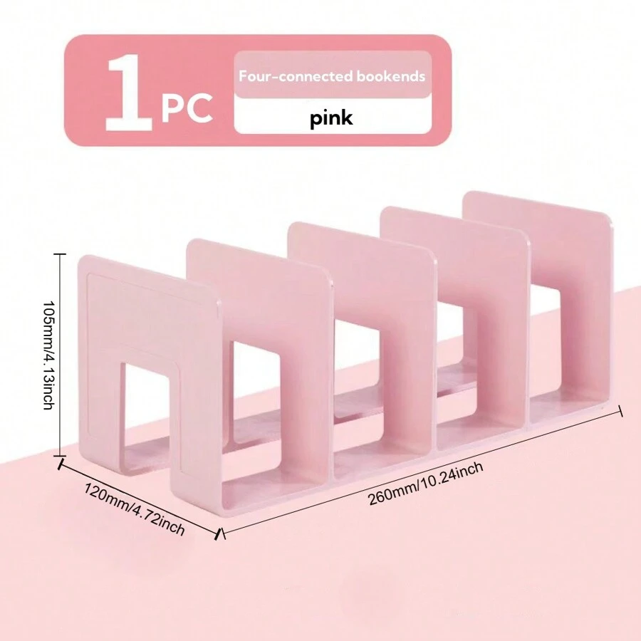 1pc Minimalist Desk Top Book Stand, Student Book Organizer, Book Rack ...