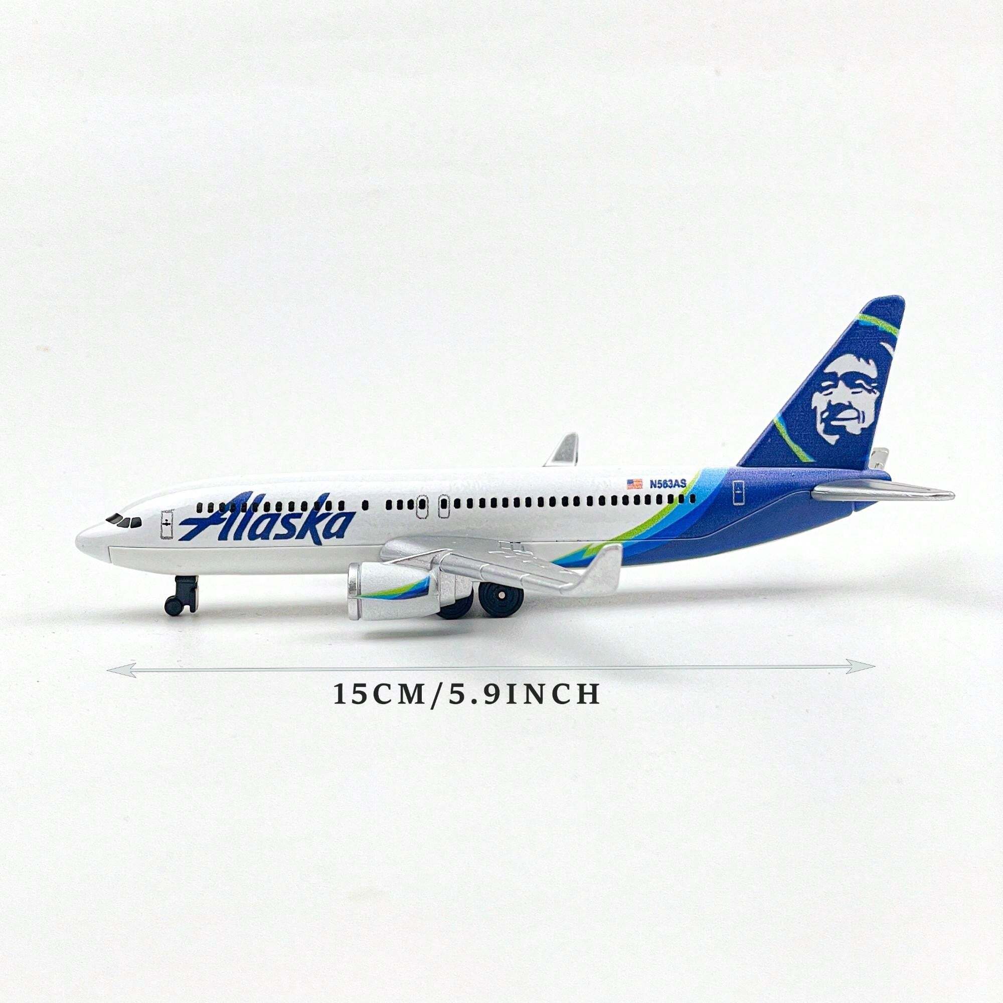 Alaska Airlines Aircraft Model, Suitable For Collection And Gift | SHEIN UK