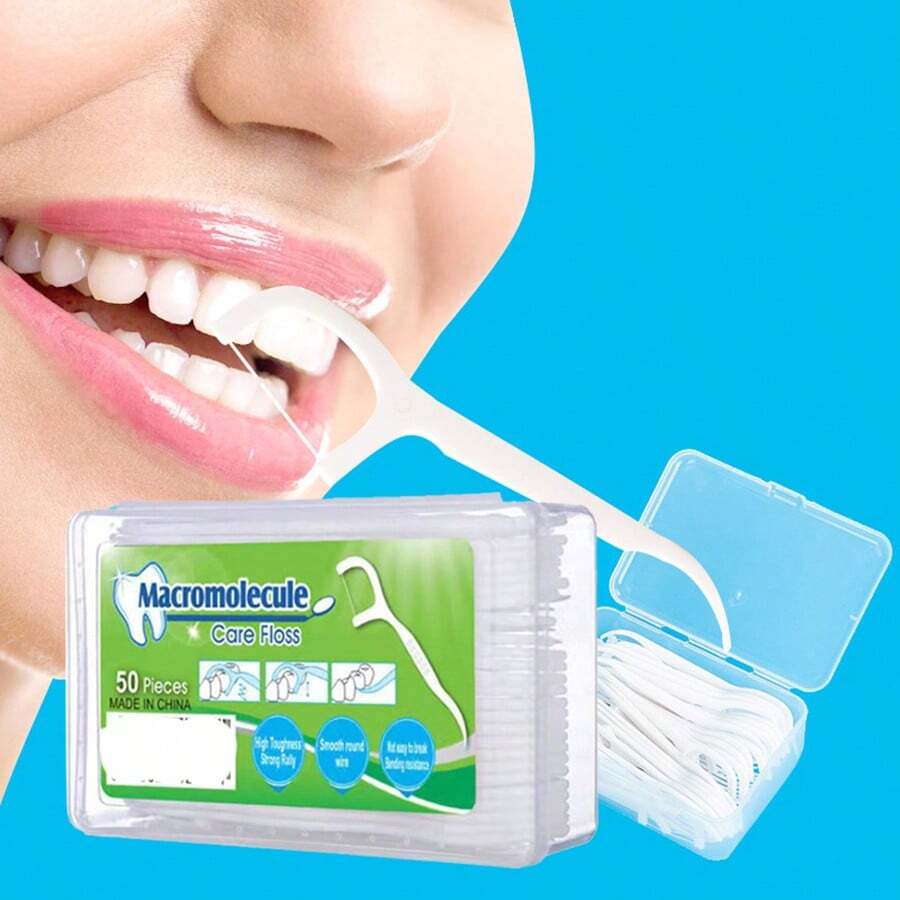 Professional Clean Floss Picks - Extra Strong Shred-Resistant Floss ...