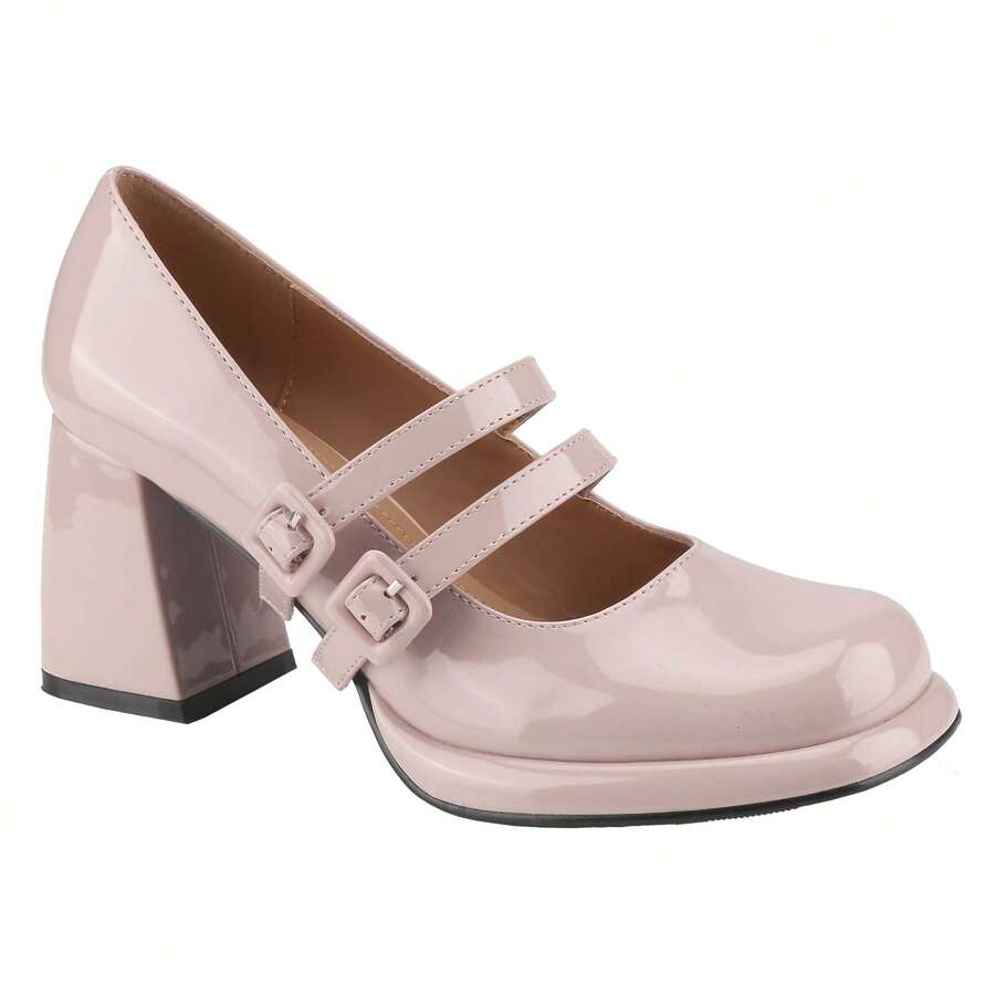 BELOVELY[PRINCESS-10]Women's Chunky Heels | Coquette Aesthetic Platform ...