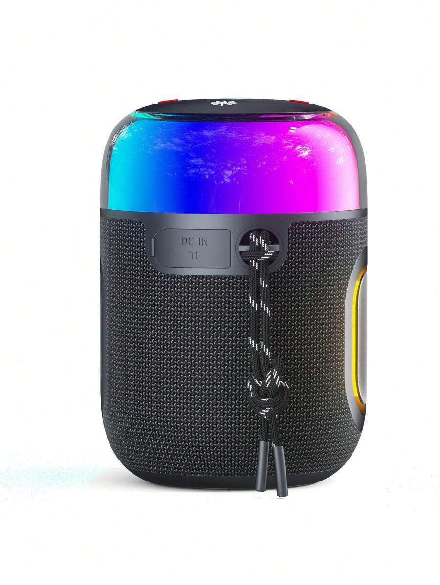 New Wireless Speaker With RGB Breathing Lamp, Powerful Bass, Portable ...