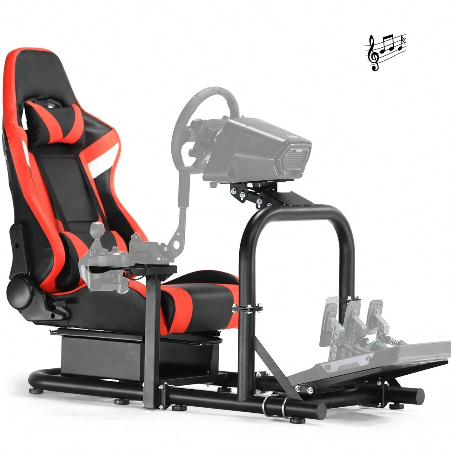 Minneer Racing Simulator Cockpit With Wireless Speaker Seat For G920 ...