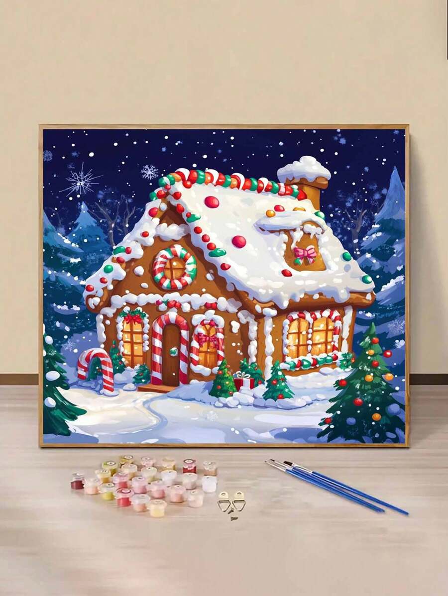 Gingerbread Candy House 2024 - Easy To Get Started: DIY Digital ...
