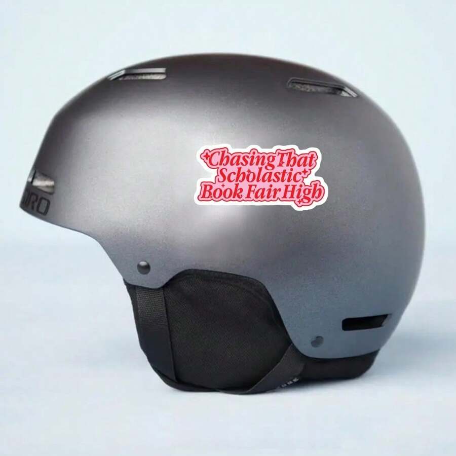 Chasing That Scholastic Book Fair High Sticker, Perfect For Book Lovers ...