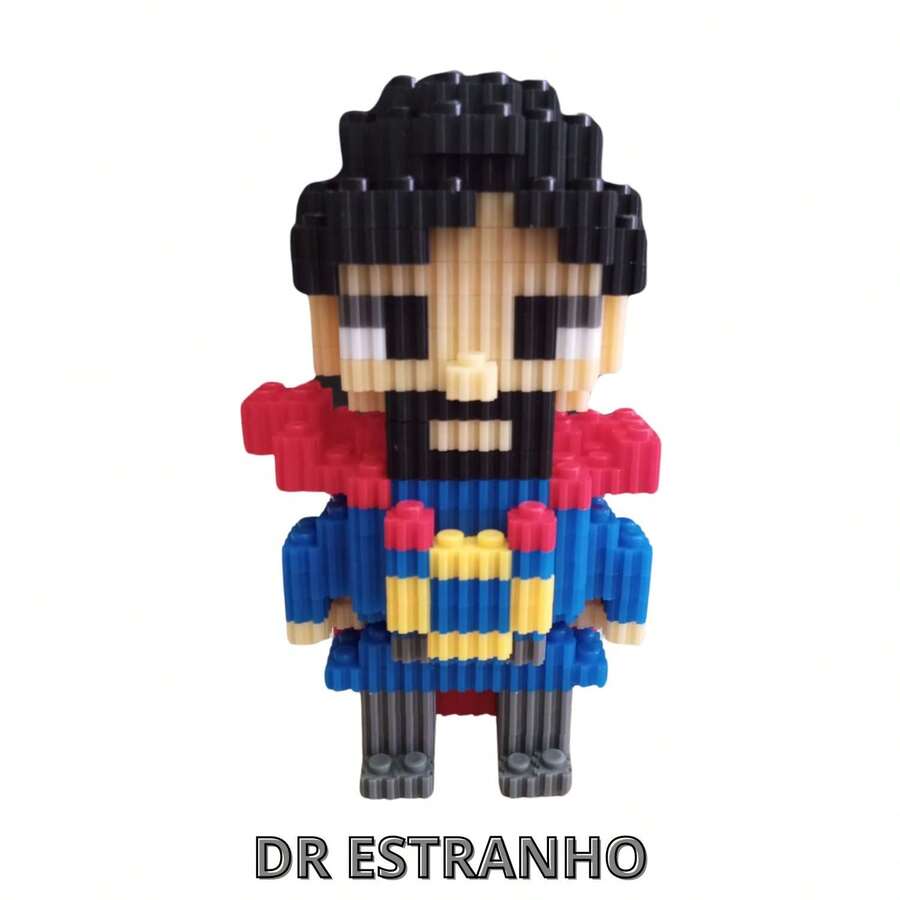 Building Blocks Toys Creative 3D Characters Fun Education Blocks ...