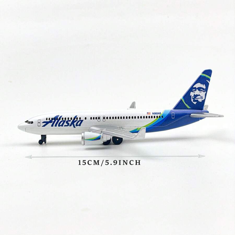 Alaska Airlines Aircraft Model, Suitable For Collection And Gift,Ac Sky ...