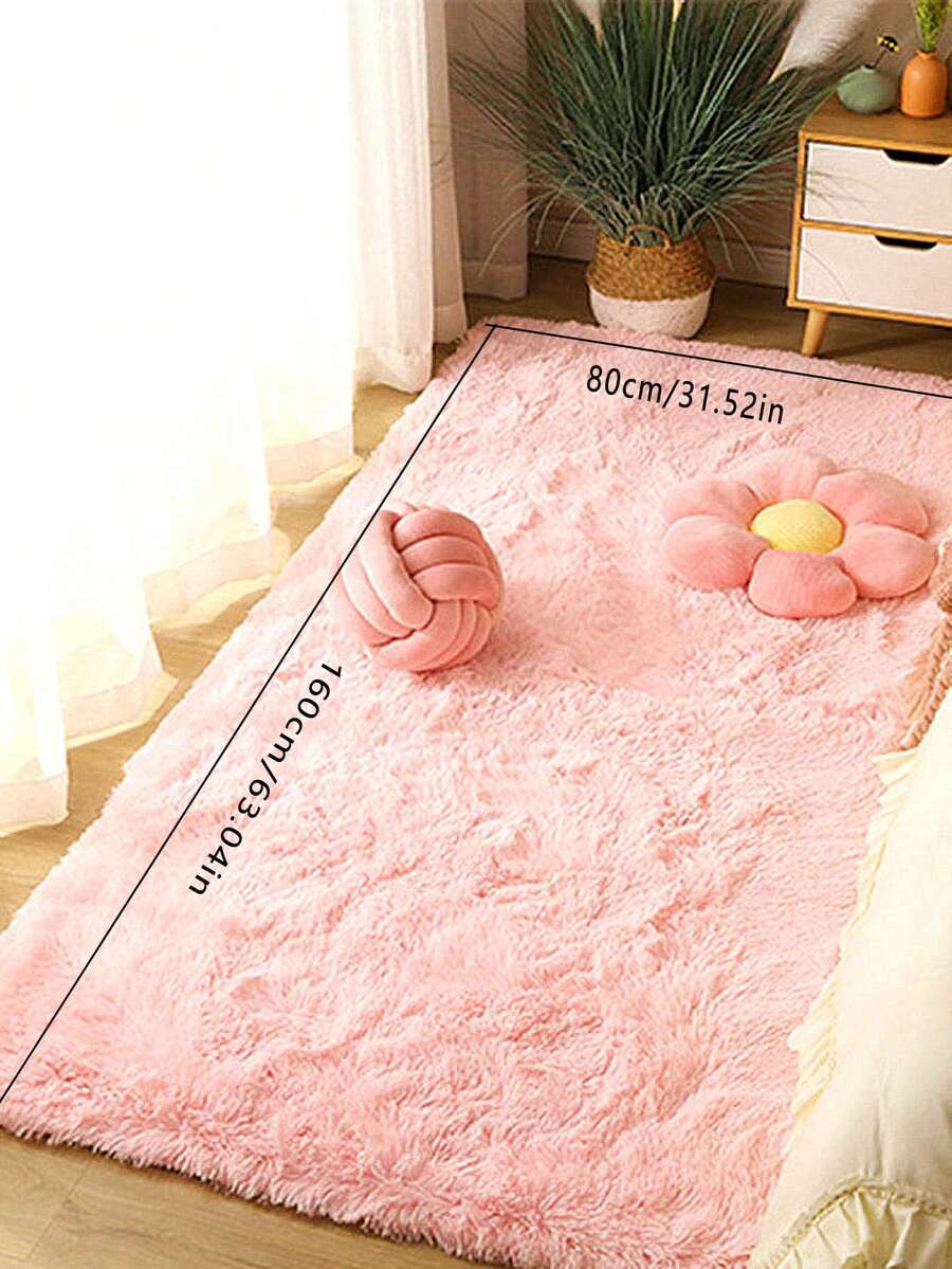 1pc Soft Fluffy Luxury Shag Area Rug - Plush, Non-Slip, Machine ...