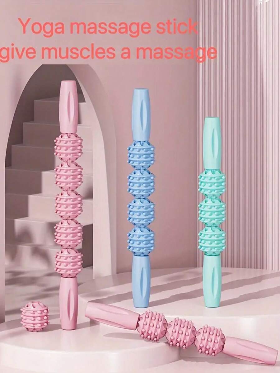 Lean Leg Massage Trainer Stick, Roller Fitness Fascia Stick Leg Muscle ...