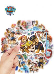 50 Stück offiziell lizenzierte PAW Patrol Chase Rubble Skye Aufkleber ...