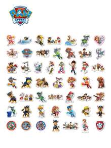 50 Stück offiziell lizenzierte PAW Patrol Chase Rubble Skye Aufkleber ...