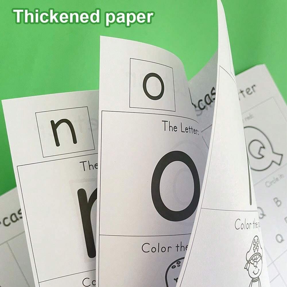 53 Pages Tracing Book For Kid ABC Alphabet Phonics Words Workbook ...