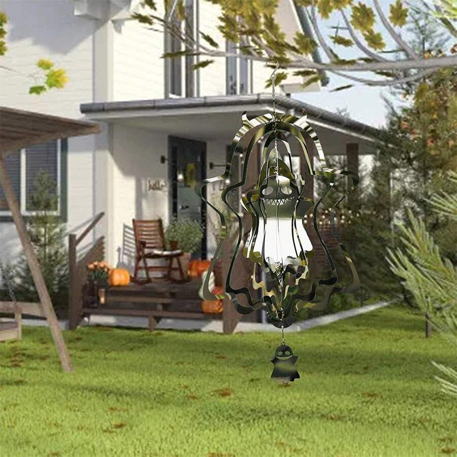 Metal Windmill With 3D Visual Effect, Kinetic Sculpture Magical Unique ...