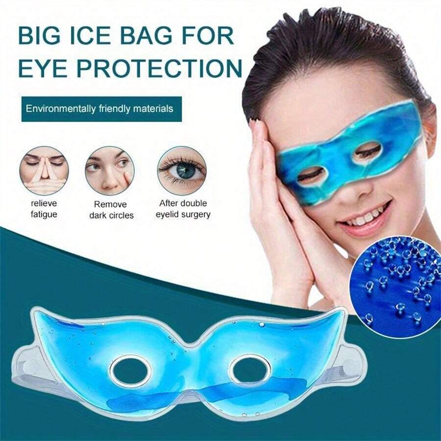 Eye Mask Ice Facial Mask Beauty Sleep Facial Edema Cold Compress Eye ...
