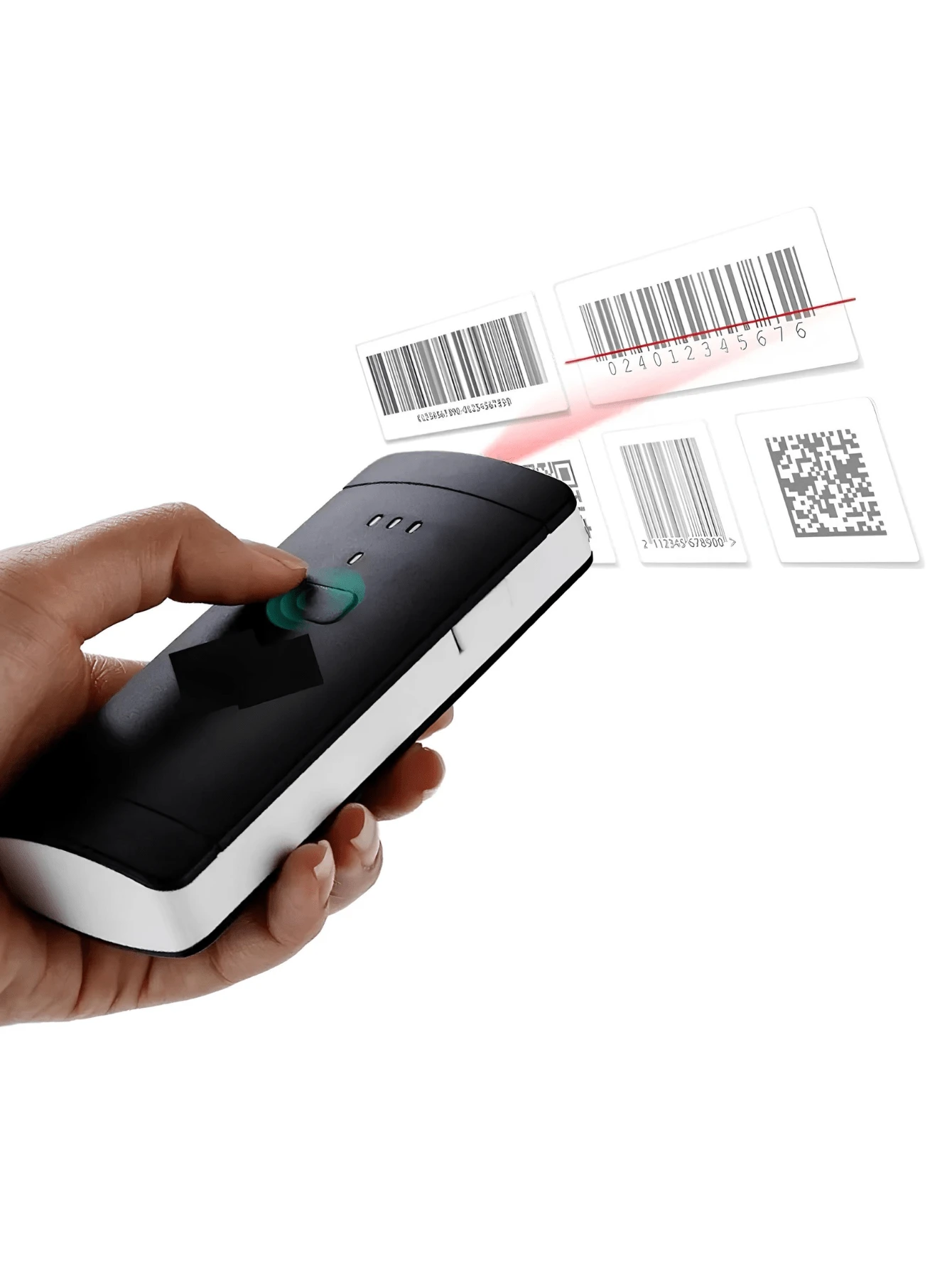 Wireless Bluetooth 2D And 1D Scanner Beep Beep Qr Code Barcode | Mode ...