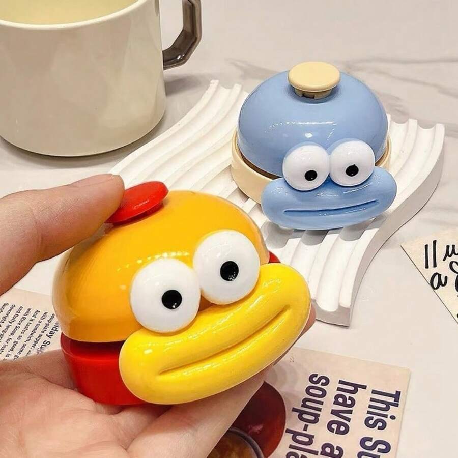 Hand Rings The Bell To Summon People And Pets. Cute Cartoon Hotel ...