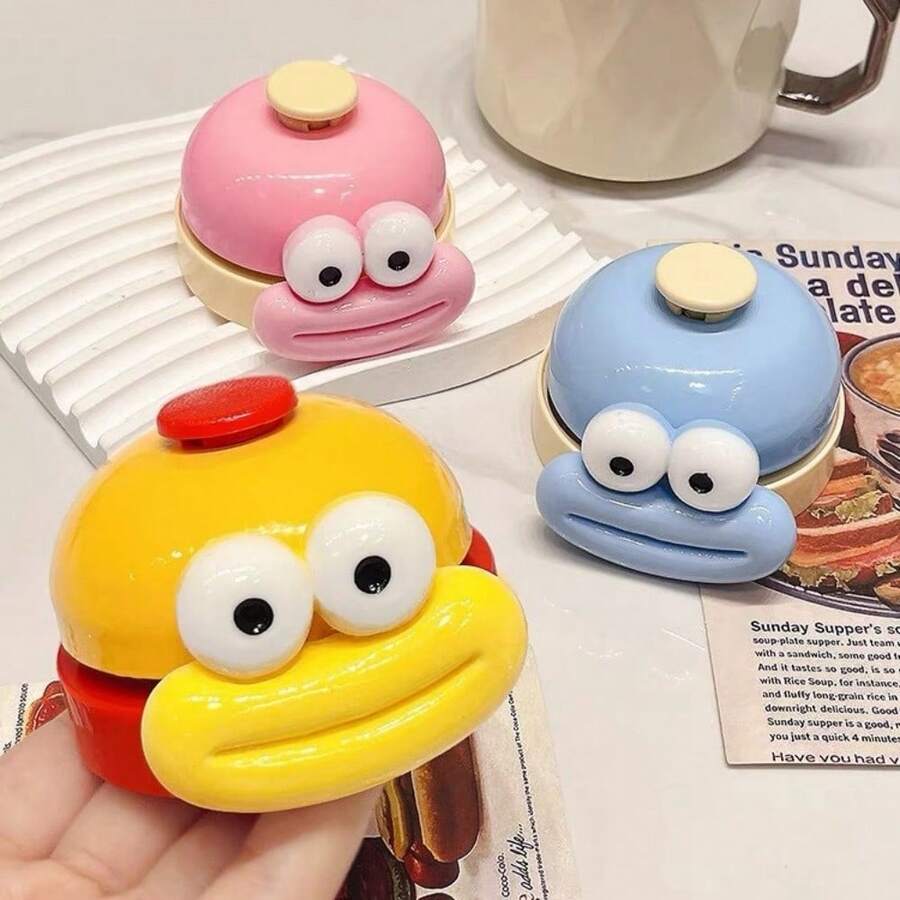 Hand Rings The Bell To Summon People And Pets. Cute Cartoon Hotel ...