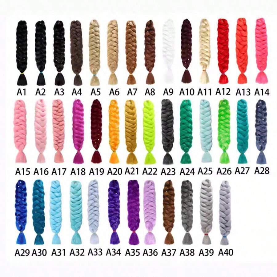Xpression Synthetic Big Braid Crochet Hair Expression Hair Braid ...