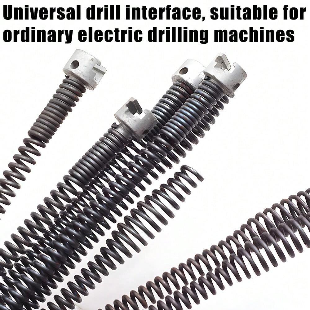 Pipe Dredging Tool Sinks Basin Pipeline Clogged Remover Tools Spring