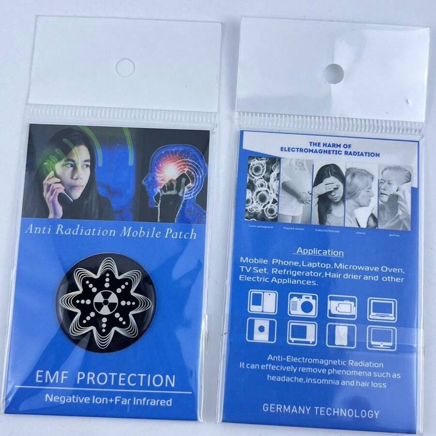 Universal Radiation Stickers Mobile Phone Anti-Radiation Metal Sticker ...