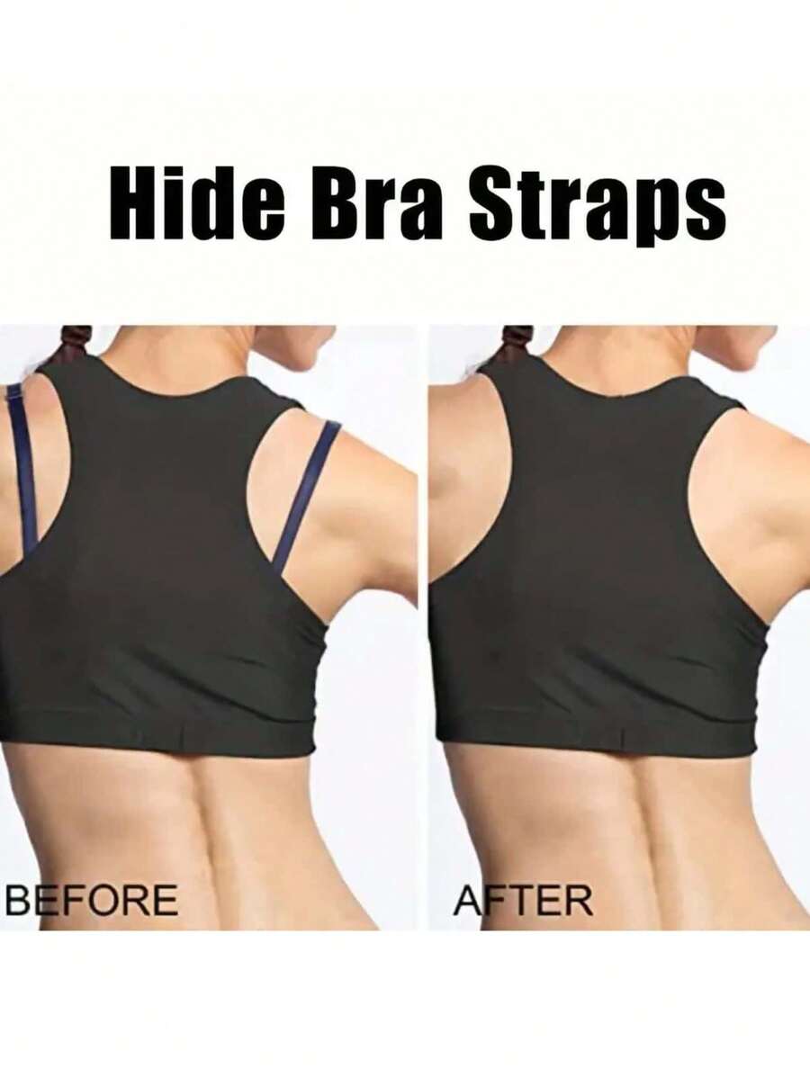 Flower Shaped Bra Strap Clips Invisible Anti-Slip Bra Strap Buckle ...