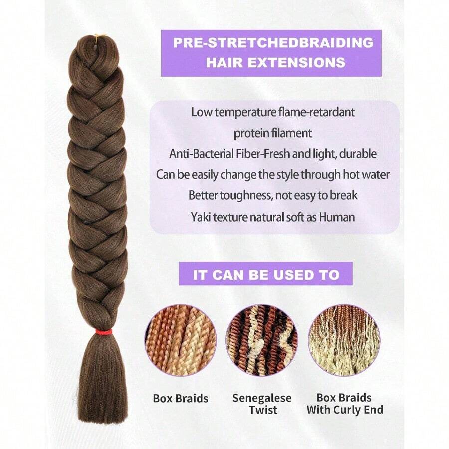 Xpression Synthetic Big Braid Crochet Hair Expression Hair Braid ...