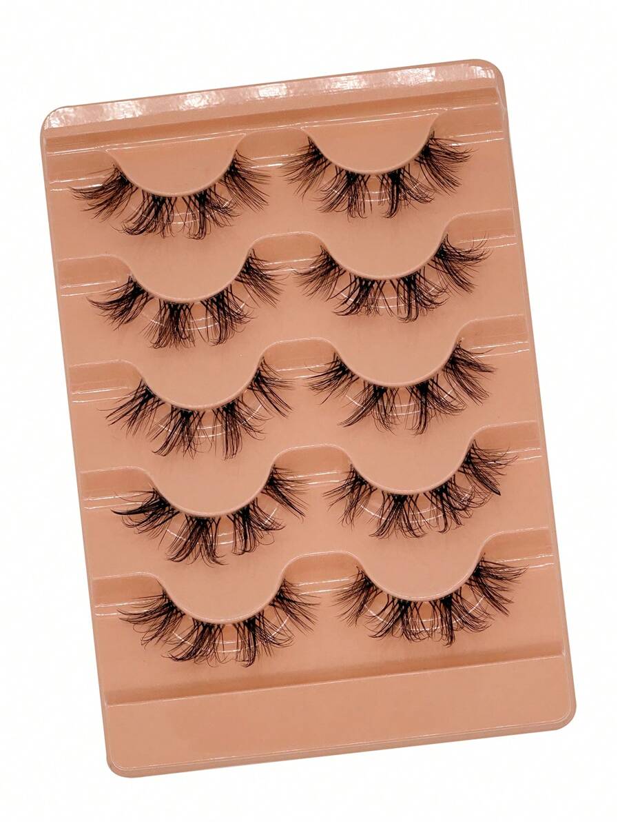 5 Pairs Brand New Transparent Stem Eyelashes, Natural & Messy Style ... 5 Pairs Brand New Transparent Stem Eyelashes, Natural & Messy Style ...