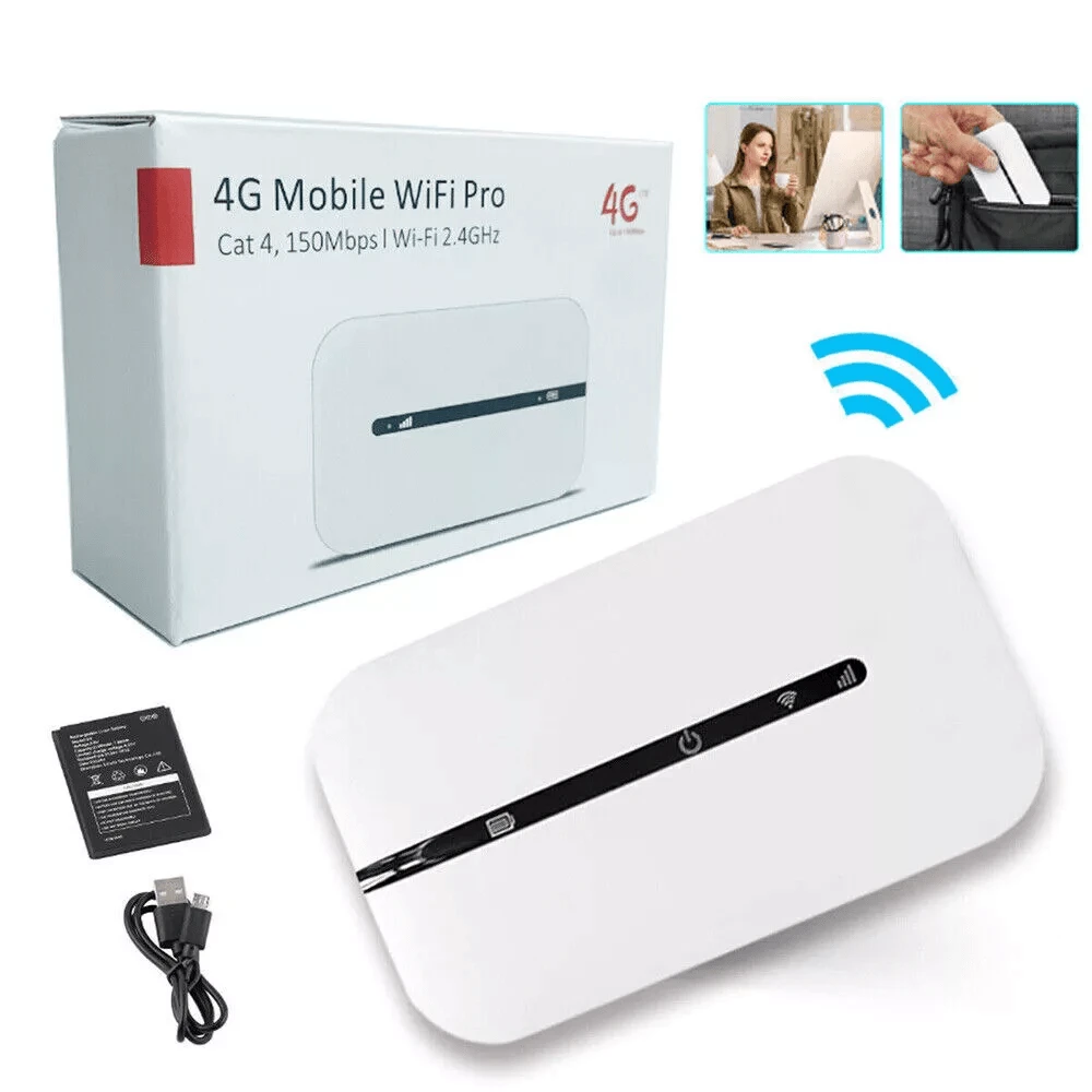 4G LTE Tragbare Mobiler Wireless WLAN Router Hotspot WiFi Modem SIM ...