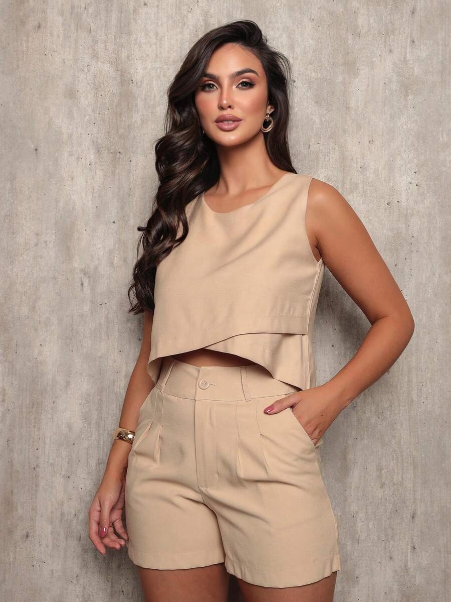 Women's Summer Fashion Set In Very Fresh Fabric | SHEIN USA